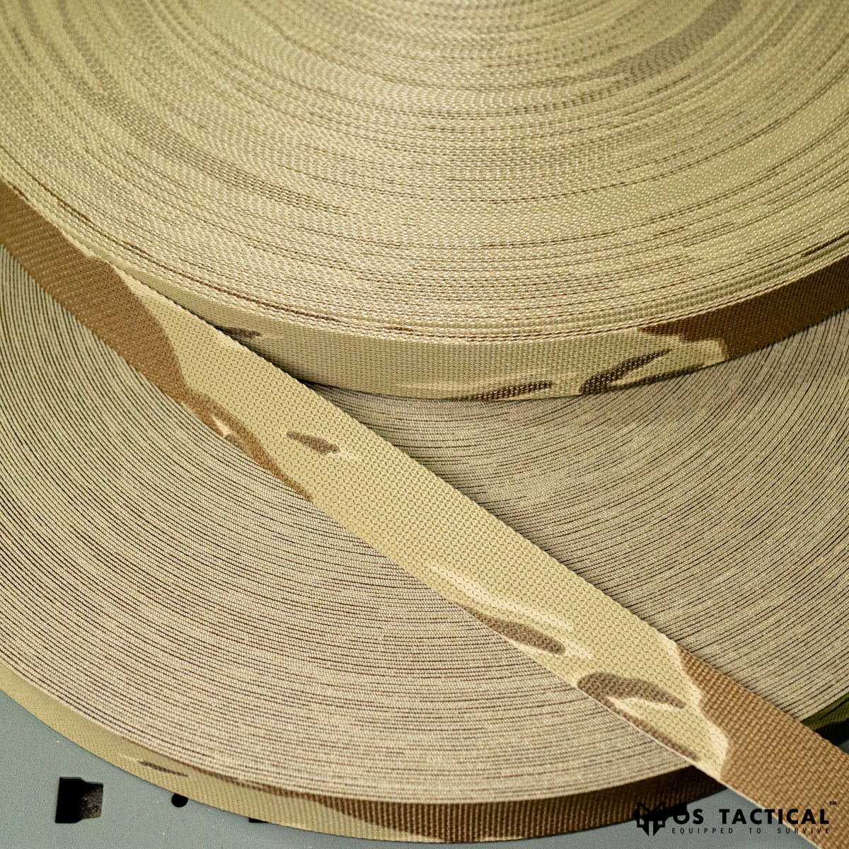 Desert Tiger Stripe Double Sided Printed Webbing – MOS Tactical